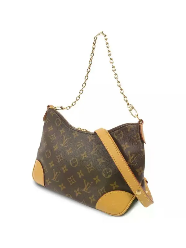LOUIS VUITTON Monogram Boulogne Shoulder Bag - Brown