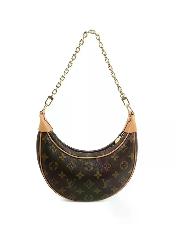 LOUIS VUITTON Monogram Loop Shoulder Bag - Brown