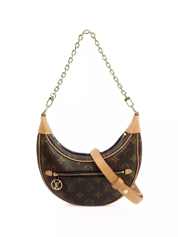 LOUIS VUITTON Monogram Loop Shoulder Bag - Brown