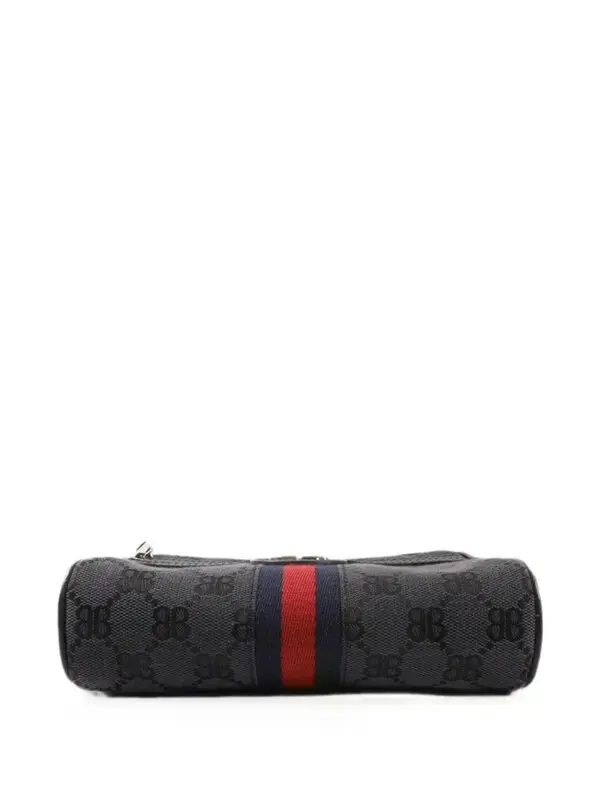 Balenciaga X Gucci Bb Monogram Shoulder Bag