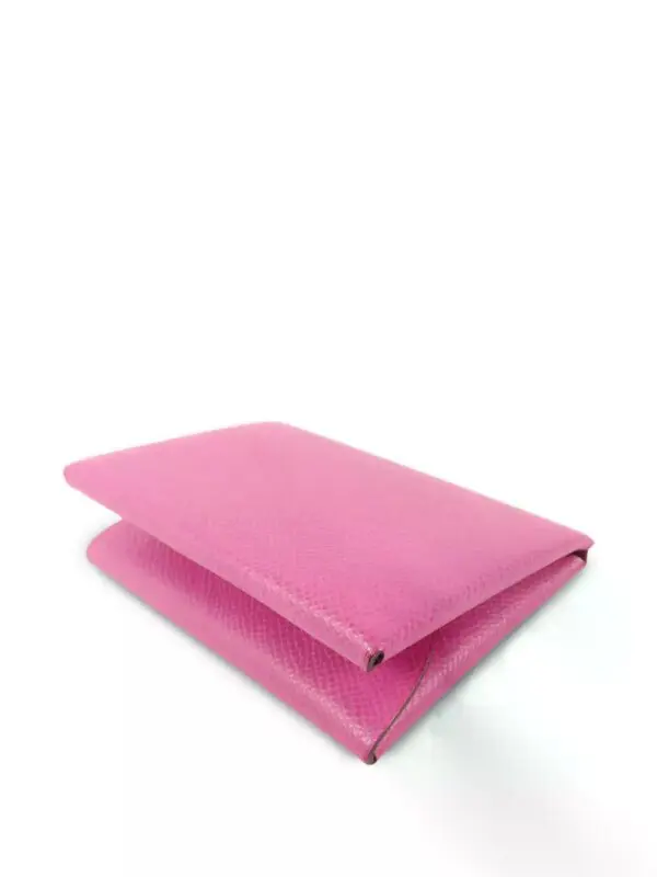 Hermès Calvi Duo Card Holder - Pink