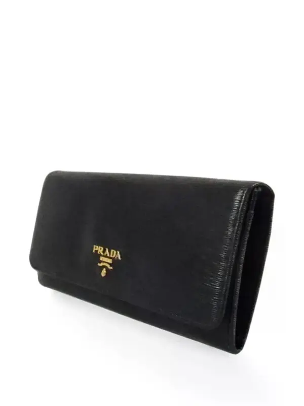 Prada Logo-plaque Wallet