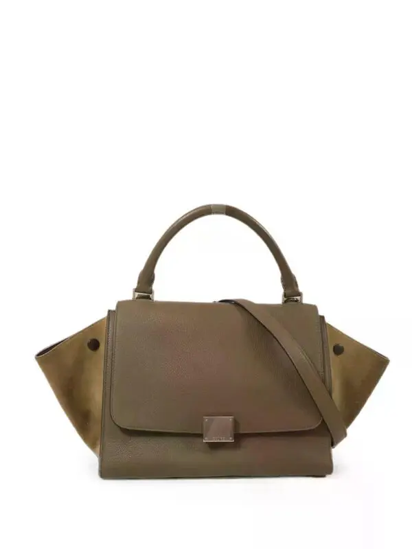 Celine Trapeze Handbag - Brown