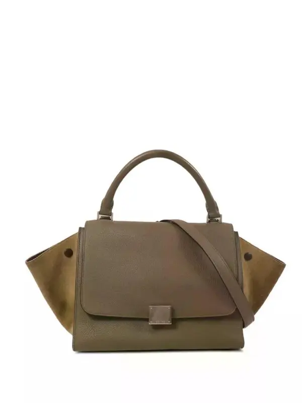 Celine Trapeze Handbag - Brown