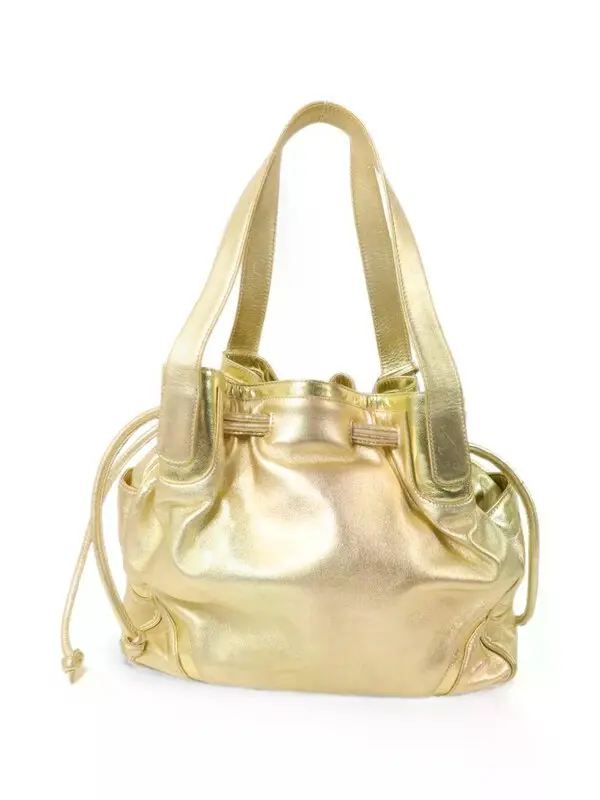Loewe Drawstring Leather Shoulder Bag