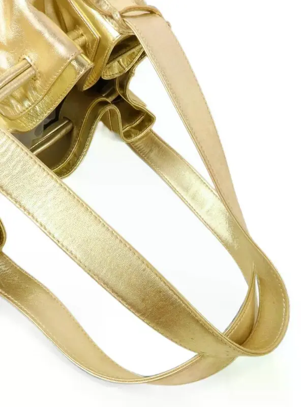 Loewe Drawstring Leather Shoulder Bag
