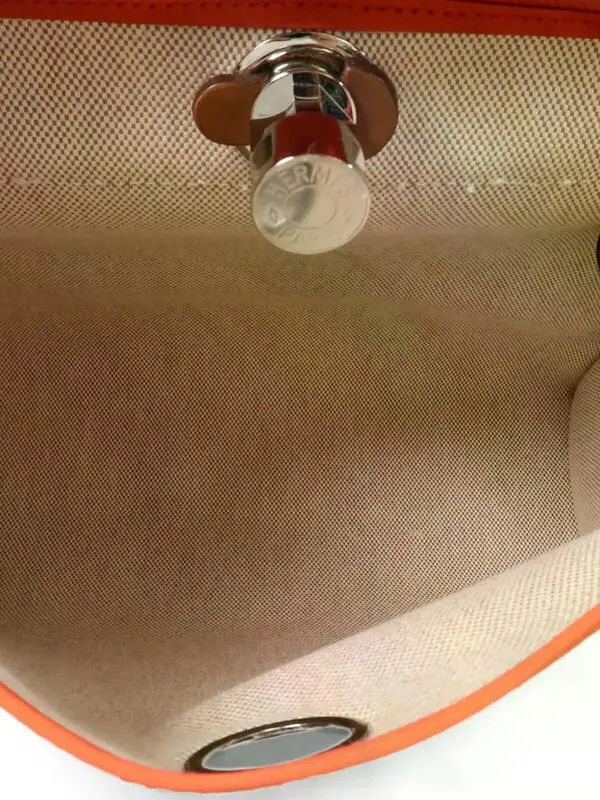 Hermès Herbag Pm Two-way Handbag - Orange