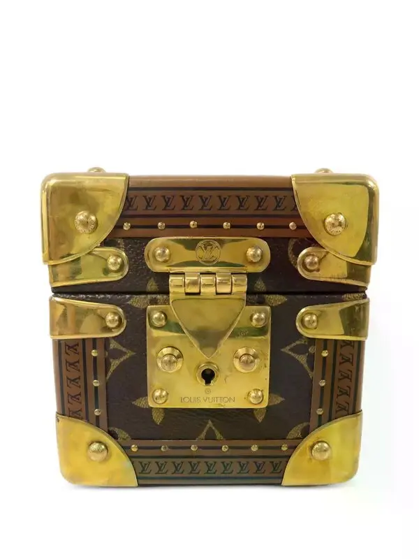 LOUIS VUITTON Monogram Jewelry Box - Brown