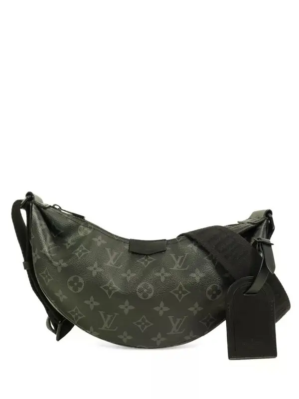 LOUIS VUITTON Pm Monogram Eclipse Hamac Shoulder Bag - Black