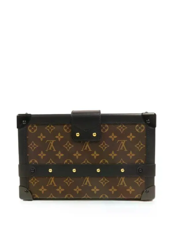 LOUIS VUITTON Petite Malle Monogram Shoulder Bag