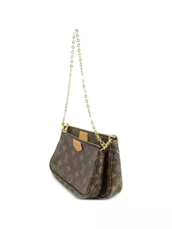 LOUIS VUITTON Multi Pochette Accessoires Monogram Shoulder Bag - Brown