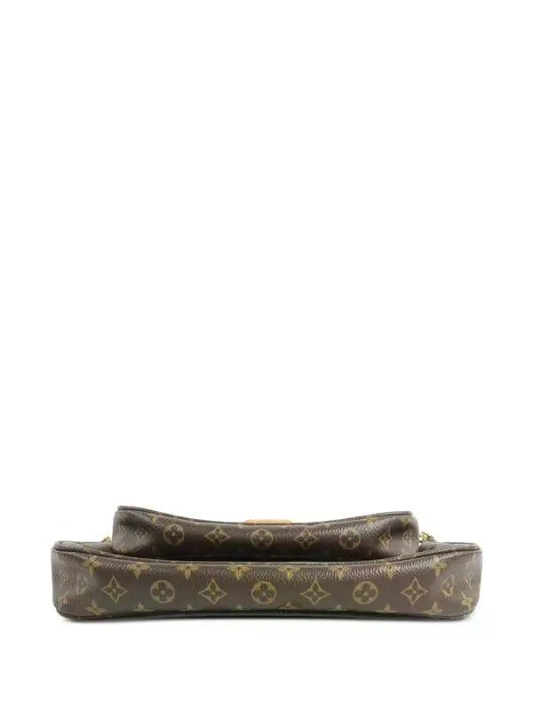 LOUIS VUITTON Multi Pochette Accessoires Monogram Shoulder Bag - Brown