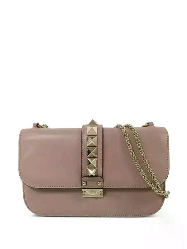 Valentino Garavani Glam Lock Shoulder Bag - Pink