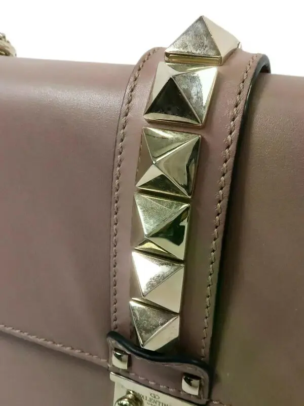Valentino Garavani Glam Lock Shoulder Bag - Pink