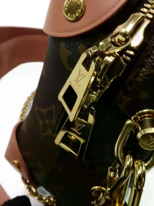 LOUIS VUITTON Petite Malle Souple Monogram Mini Bag