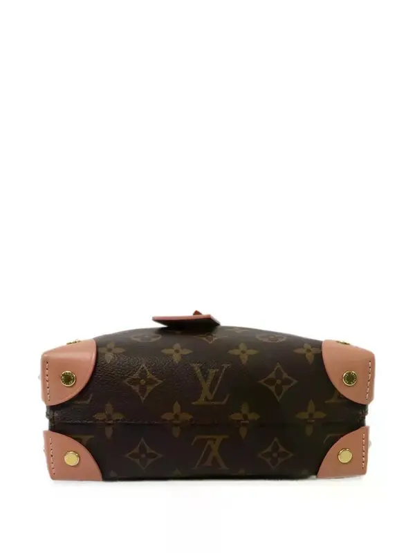 LOUIS VUITTON Monogram Canvas Petite Malle Souple Mini Bag - Brown