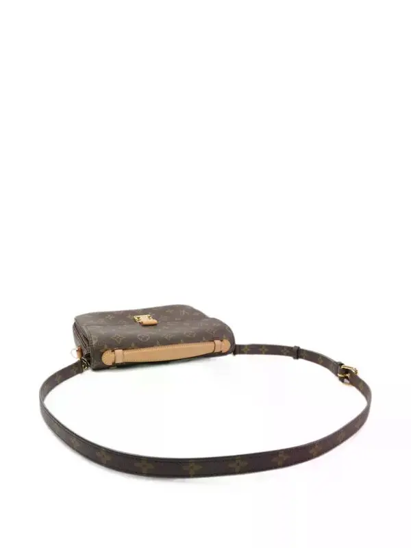 LOUIS VUITTON Monogram Pochette Metis Shoulder Bag - Brown