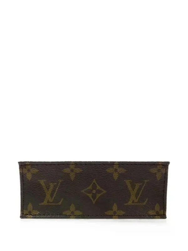 LOUIS VUITTON Monogram Petit Sac Plat Shoulder Bag