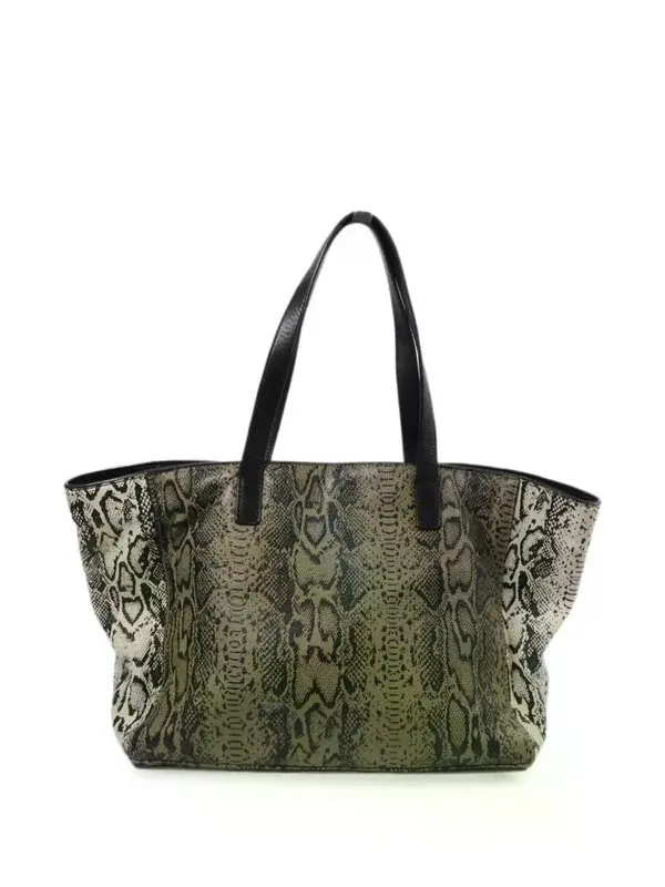 Marc Jacobs Snake-print Leather Tote Bag