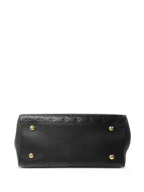 LOUIS VUITTON Empreinte Montaigne Gm Monogram Handbag - Black
