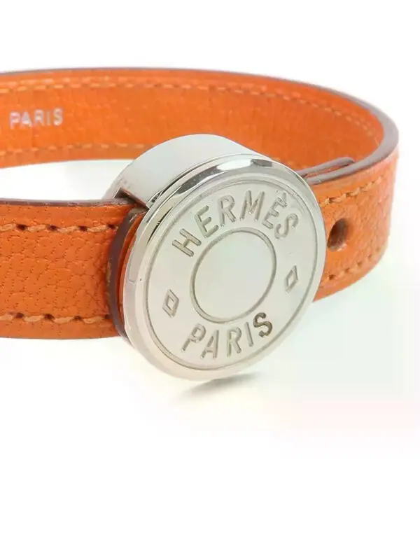 Hermès Looping Calf Leather Bracelet