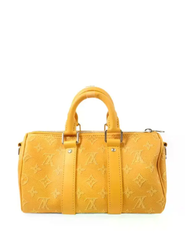 LOUIS VUITTON Keepall Bandoulière 25 Tote Bag - Yellow