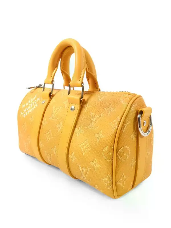 LOUIS VUITTON Keepall Bandoulière 25 Tote Bag - Yellow
