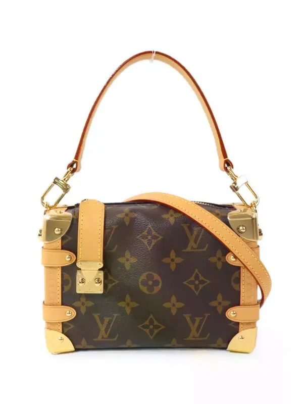LOUIS VUITTON Pm Monogram Side Trunk Tote Bag