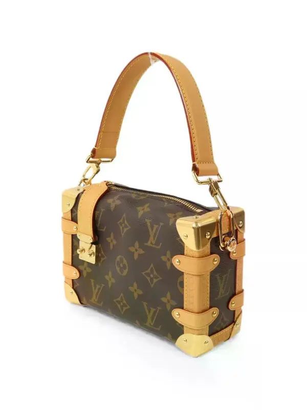 LOUIS VUITTON Pm Monogram Side Trunk Tote Bag
