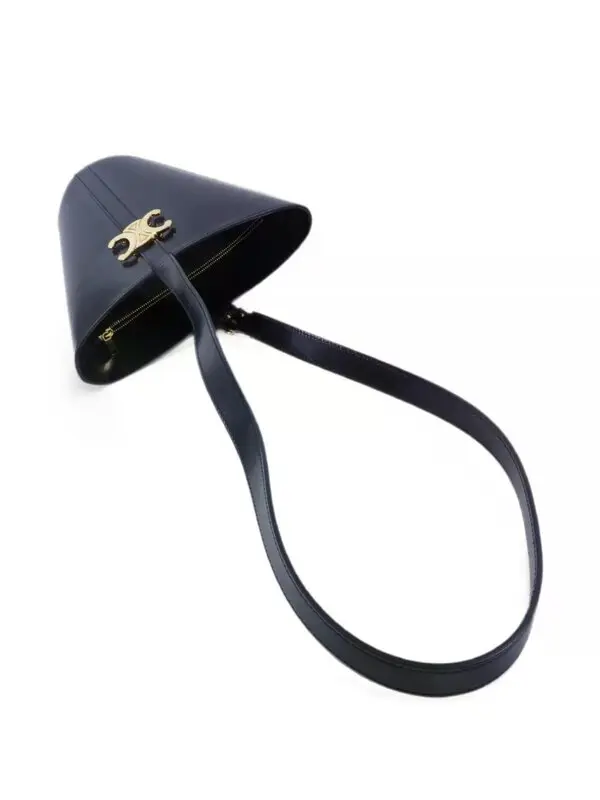 Celine Triomphe Plaque Bucket Bag