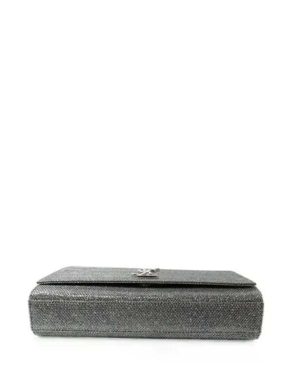 Saint Laurent Kate Medium Shoulder Bag In Calfskin And Glitter