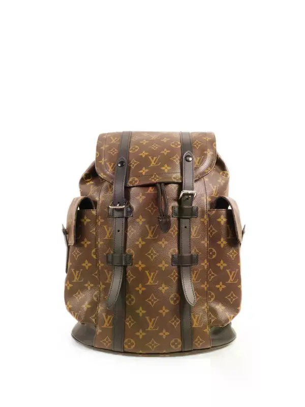 LOUIS VUITTON Christopher Monogram Macassar Backpack