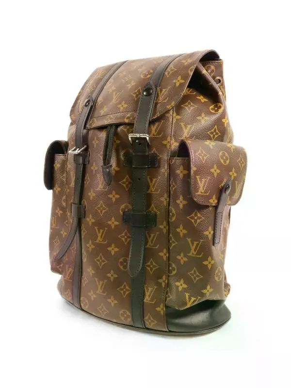 LOUIS VUITTON Christopher Monogram Macassar Backpack