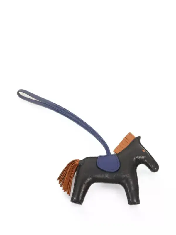 Hermès Rodeo Fringe Bag Charm - Black