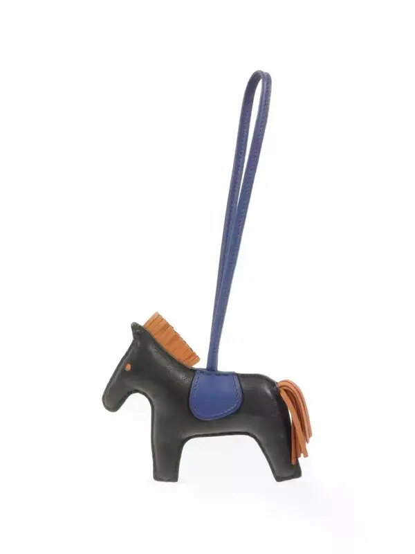 Hermès Rodeo Fringe Bag Charm - Black