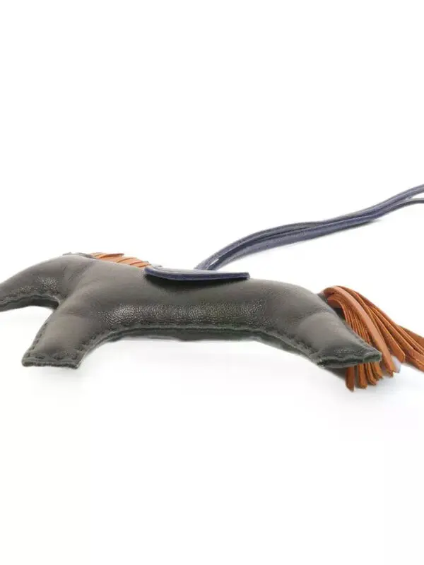 Hermès Rodeo Fringe Bag Charm - Black