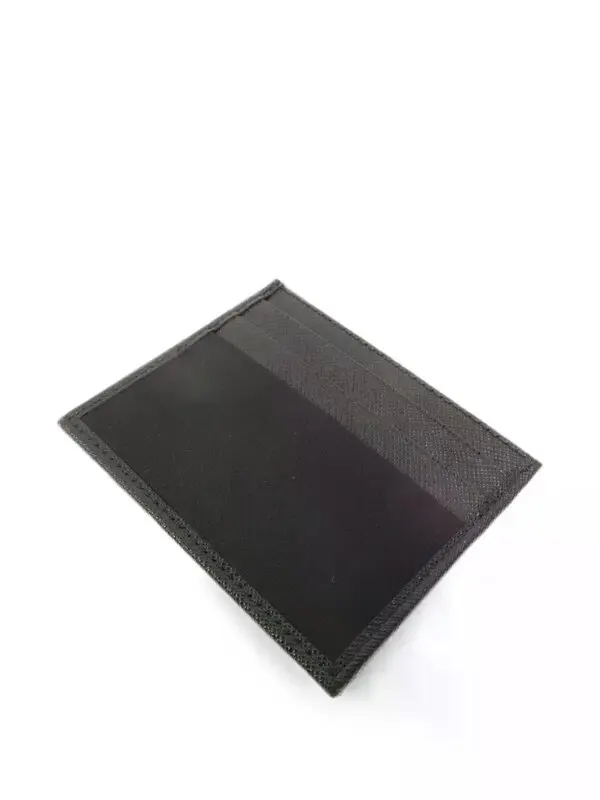 Prada Re-nylon Saffiano Leather Card Holder