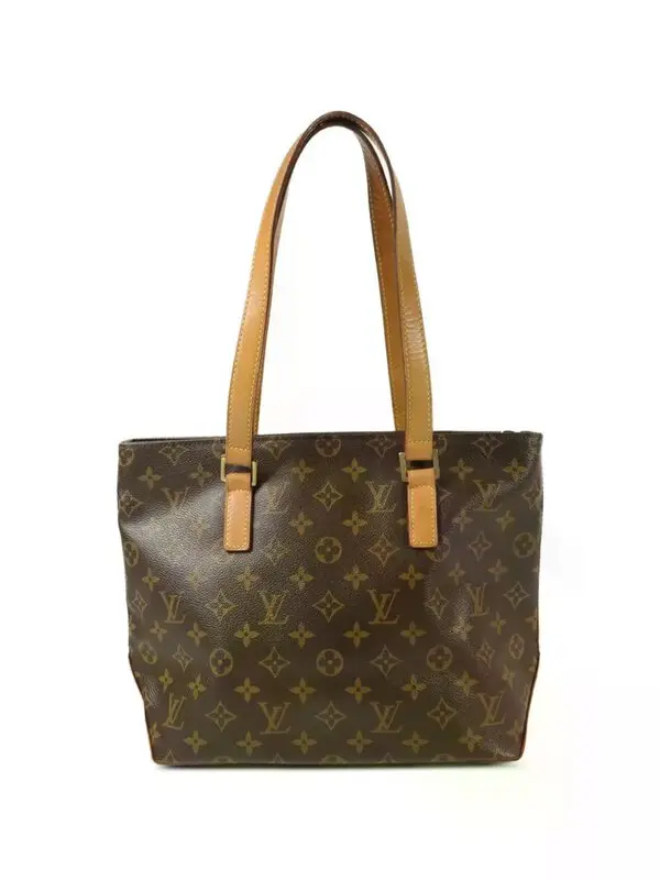 LOUIS VUITTON Monogram Canvas Tote Bag - Brown