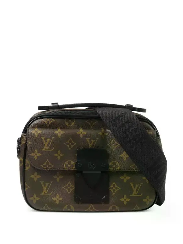 LOUIS VUITTON Monogram S-lock Messenger Bag - Brown