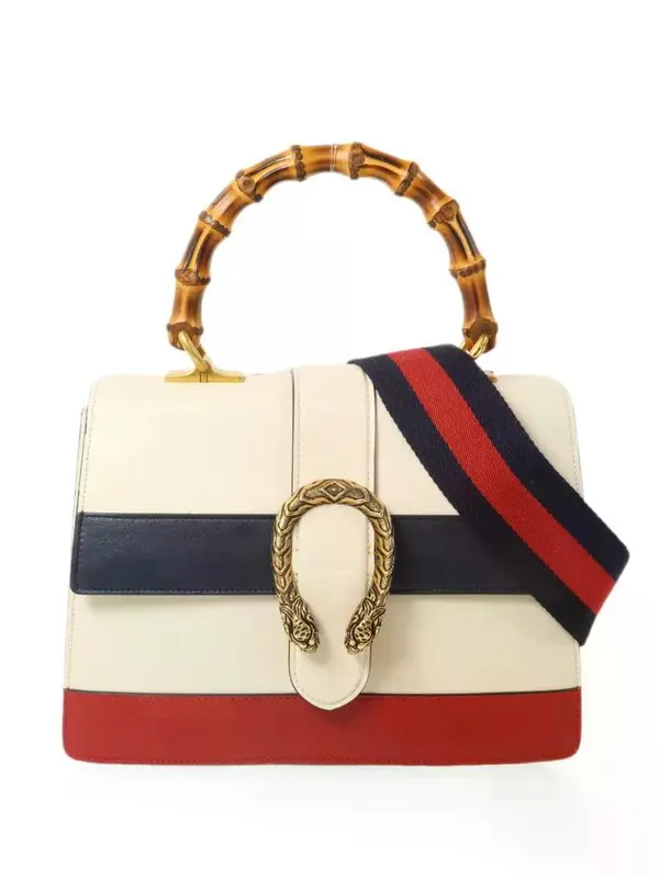 Gucci Dionysus Bamboo Tote Bag - Neutrals