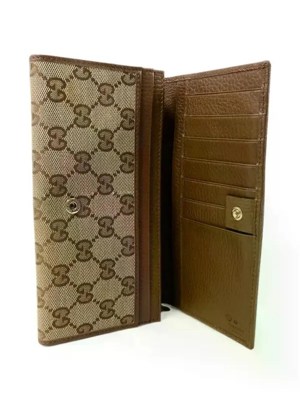Gucci Gg Supreme Long Wallet