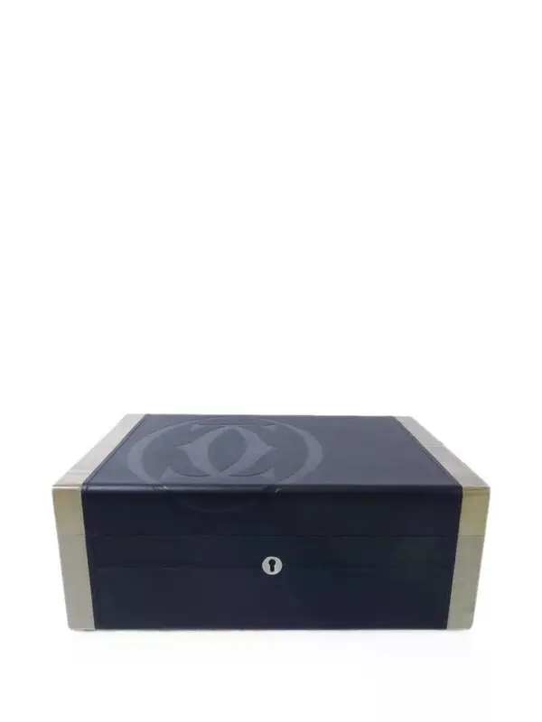 Cartier Logo-detail Humidor Cigar Box