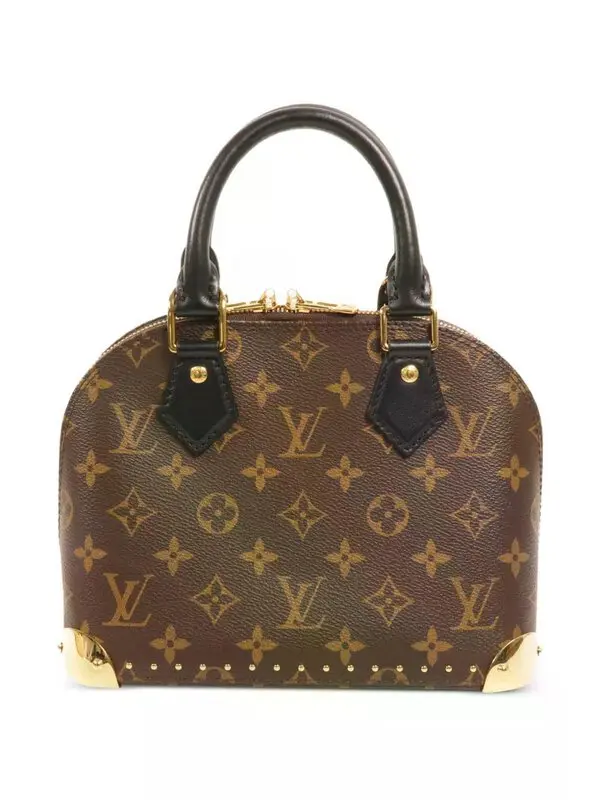 LOUIS VUITTON Monogram Alma Bb Shoulder Bag - Brown
