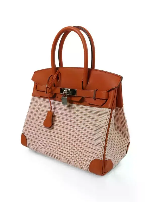 Hermès 2021 30 Birkin Padlock-detail Tote Bag
