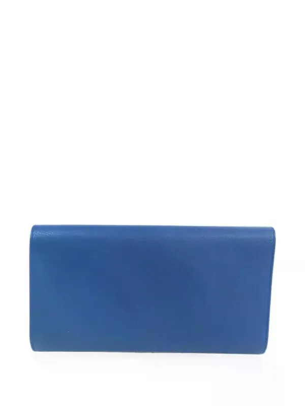 Hermès Longue Passant Wallet - Blue