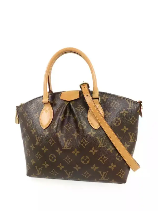 LOUIS VUITTON Monogram Tote Bag - Brown