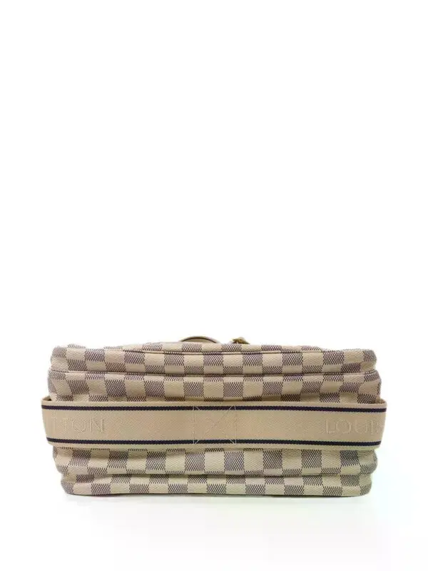 LOUIS VUITTON Damier Azur Naviglio Crossbody Bag - Neutrals