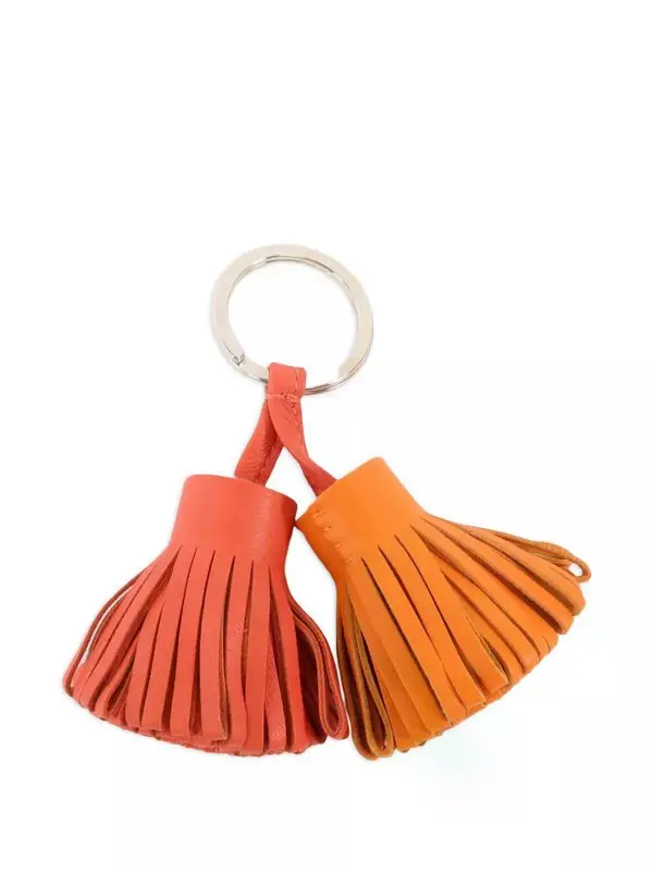 Hermès Carmen Uno-dos Key Ring - Orange