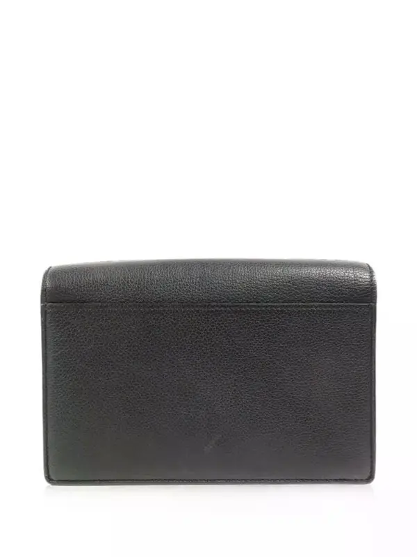 LOUIS VUITTON Mylockme Chain Wallet - Black