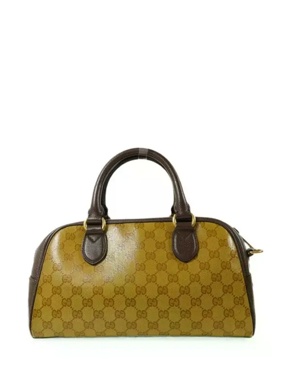 Gucci Gg Coated Canvas Shoulder Bag